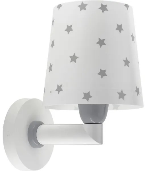 Dalber 82219B - Dětské nástěnné svítidlo STAR LIGHT 1xE27/60W/230V bílá