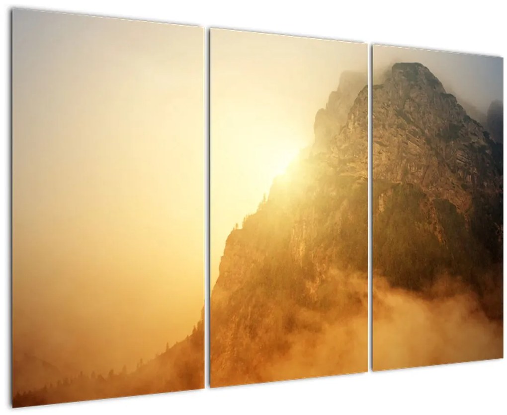 Obraz hory v mlze (120x80 cm), 40 dalších rozměrů