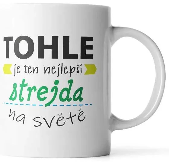 Sablio Hrnek Tohle je ten nejlepší strejda na světě - 890 ml - XXL