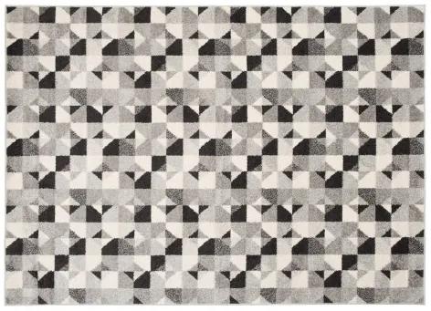 Kusový koberec LAZUR C942C šedý Rozměr: 200x290 cm