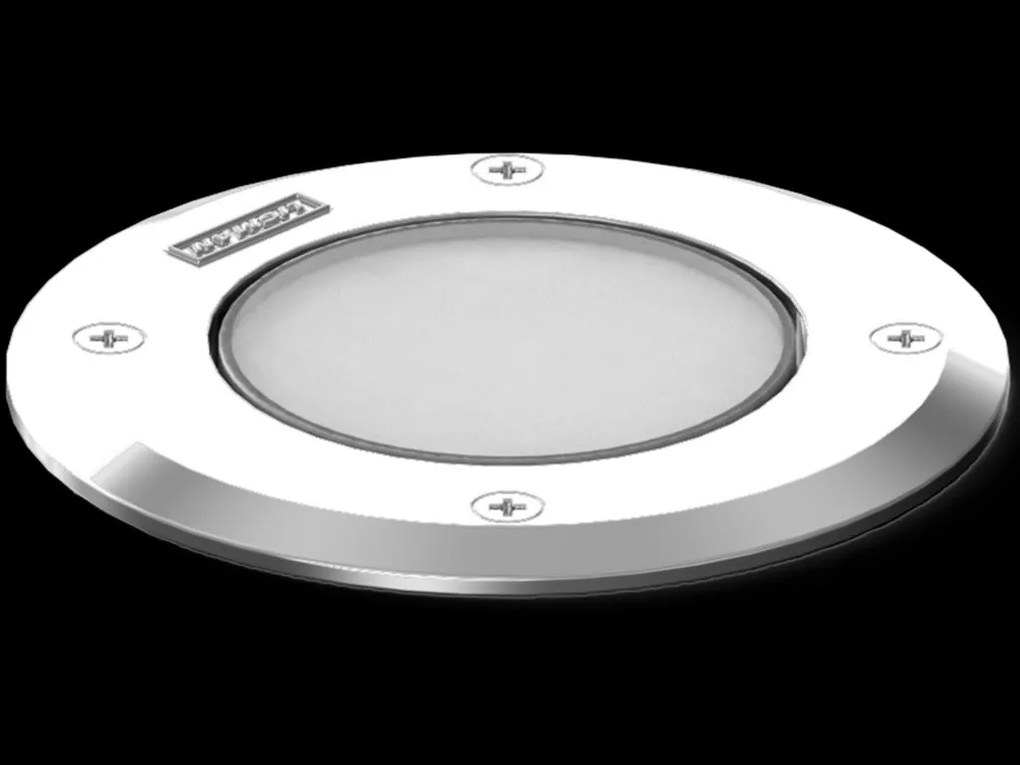 LGM HA-60036-SC-ND30 Zápustné zemní svítidlo HARRIER 6W 262lm 3000K IP67 120mm nerez.ocel (HA-60036-S-C-ND-30) - LIGMAN