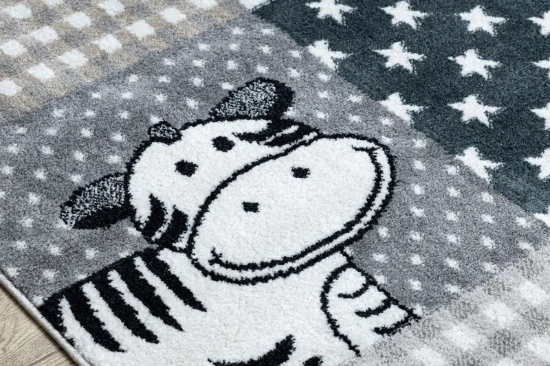 Dywany Łuszczów Dětský kusový koberec Fun Pets grey Rozměry koberců: 120x170