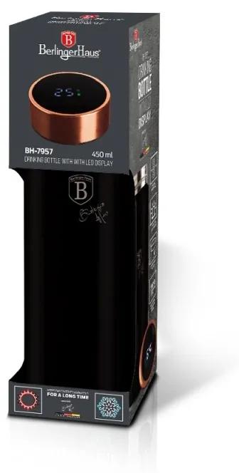 BERLINGERHAUS Termoska nerez s LED displejem 450 ml Black Rose Collection BH-7957
