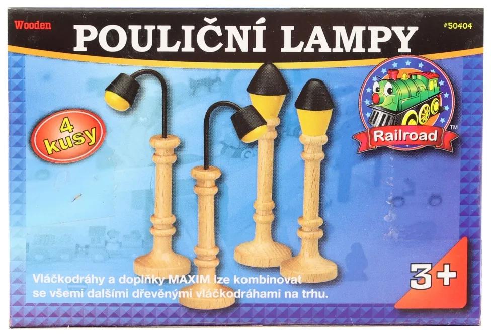 Maxim Pouliční lampy 4ks