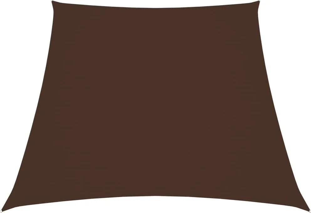 vidaXL Stínící plachta oxfordská látka lichoběžníková 3/4 x 3 m [135242] Barva: Černá