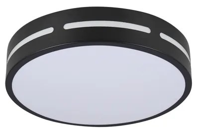 Immax NEO LITE PERFECTO Smart stropní svítidlo kruh 30cm, 24W černé Tuya WiFi
