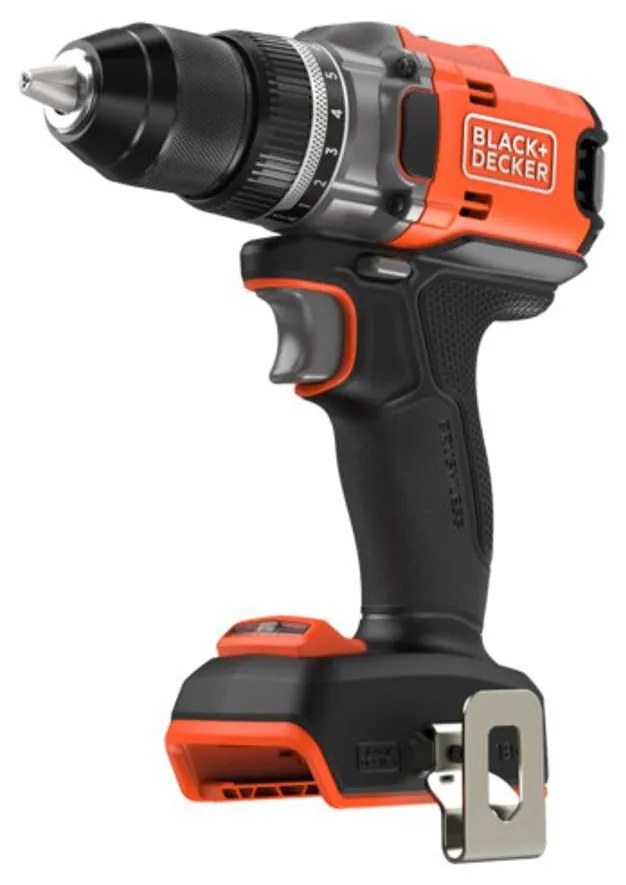 BLACK+DECKER Nářadí - 18V AKU vrtačka s příklepem, bez baterie a nabíječky BLD683XN-XJ