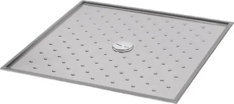 Nerezová sprchová vanička Sanela 900 x 900 x 15 mm 92080