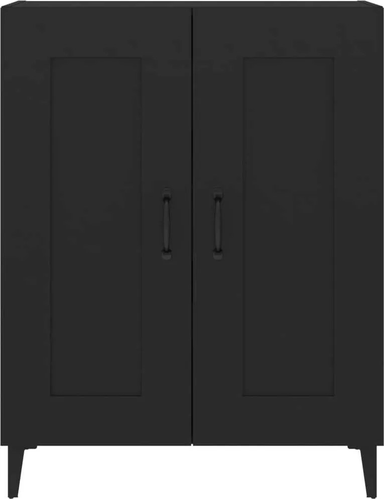 vidaXL Příborník 69,5 x 34 x 90 cm kompozitní dřevo [812142] Barva: Betonová šedá