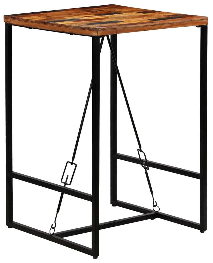 Barový stůl masivní recyklované dřevo 70 x 70 x 106 cm 246288