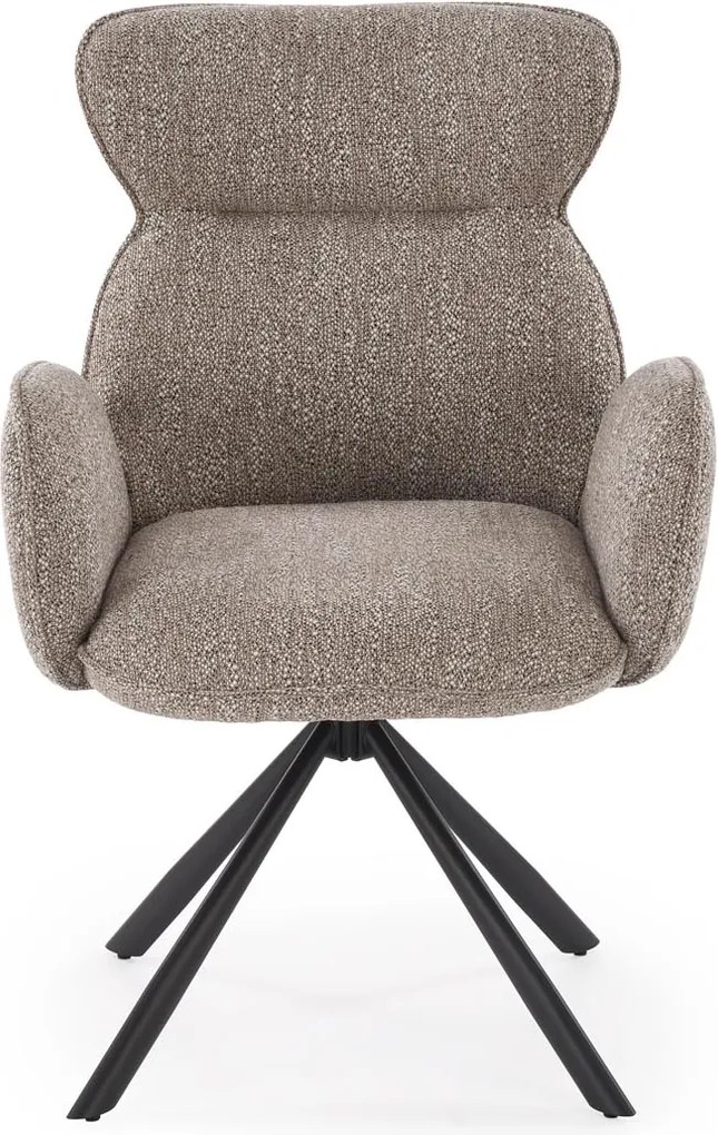 HALMAR K571 židle tmavě béžová