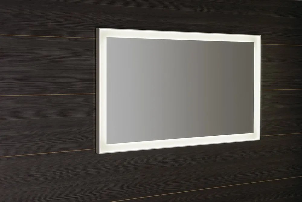 Sapho Sapho, FLUT LED podsvícené zrcadlo 1200x700mm, bílá, FT120