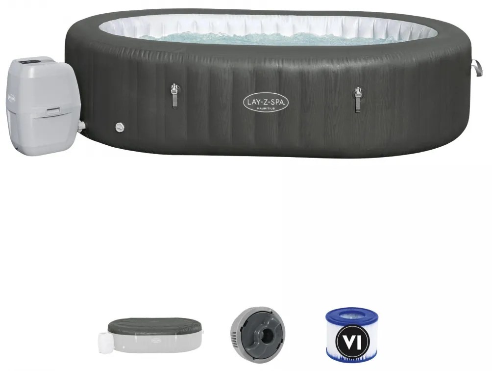 Bestway 60067 Vířivka Lay-Z-Spa Mauritius 270 cm x 180 cm x 71 cm