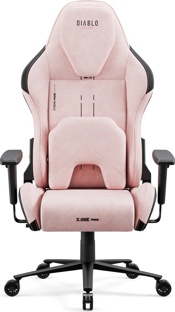 Herní židle Normal Size, černý-růžový: Diablo X-One Prime Akira Pink