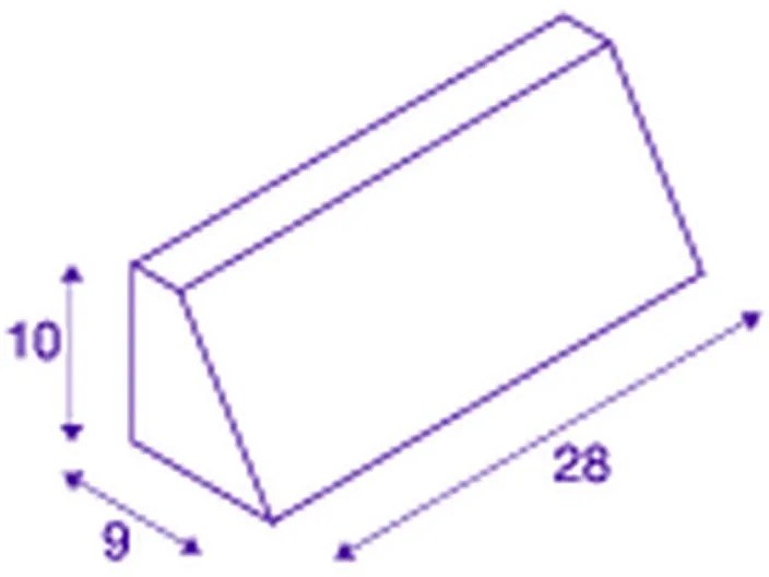 SLV Pema, venkovní nástěnné svítidlo se spodním svícením, 1x15W E27, černá, délka 28cm, IP44