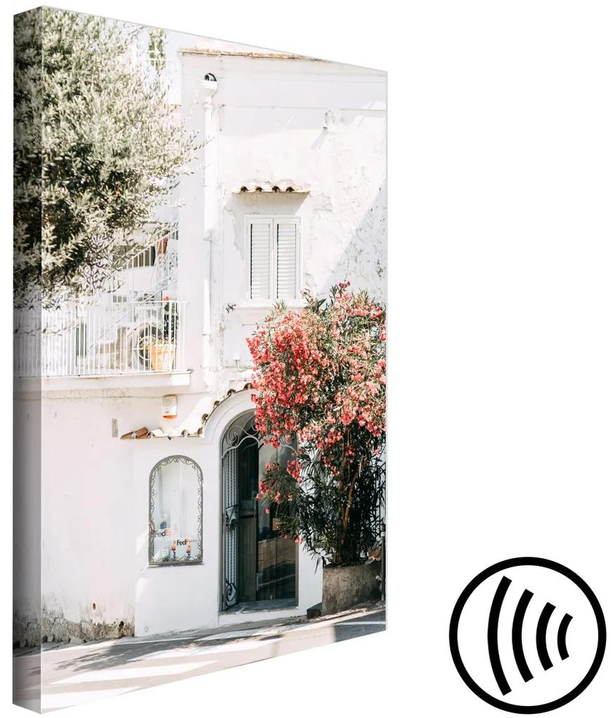 Obraz Amalfi (1-dílný) svislý - Krajina středomořské architektury