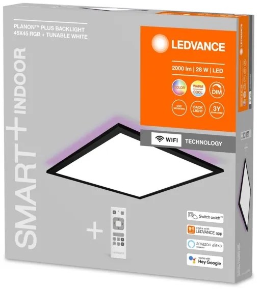 Ledvance - LED RGBW Stmívatelný panel SMART+ PLANON LED/28W/230V Wi-Fi + DO