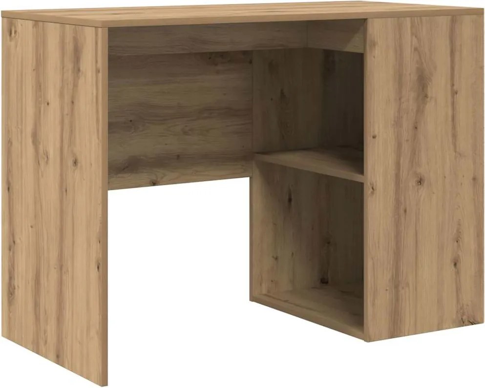 Rohový psací stůl se zásuvkou Artisanový dub 102 x 88 x 75 cm 3337280