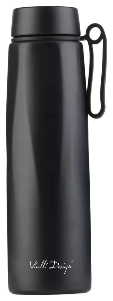 Černá termoska 500 ml Fuori – Vialli Design