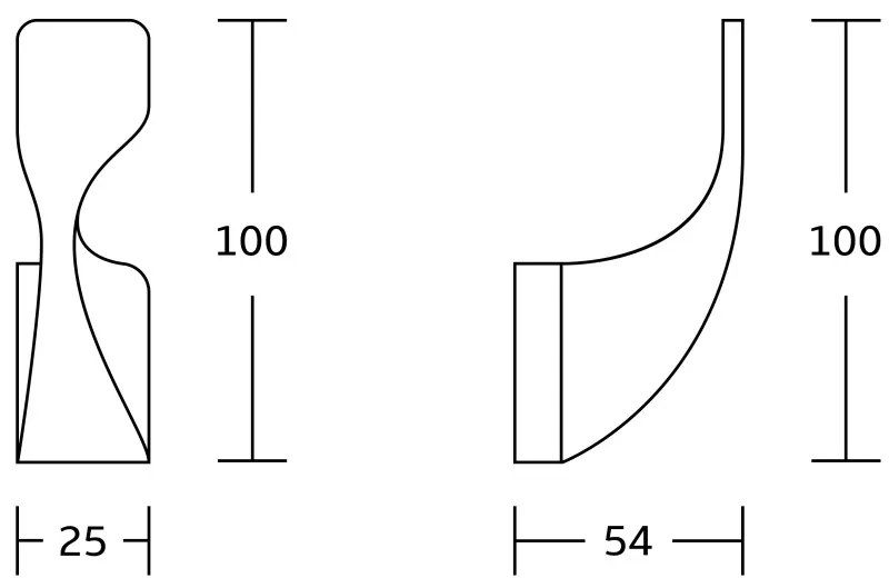 Mexen Rino, držák na ručník, 1-háček, chromová, 7027035-00