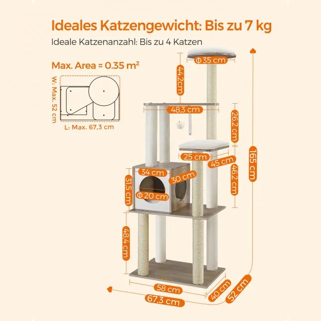 Škrábadlo pro kočky PCT166G01