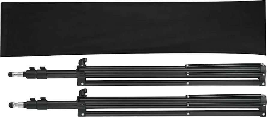 Stativ / stojan na světlo - 2 ks - výška 78 - 205 cm 190026