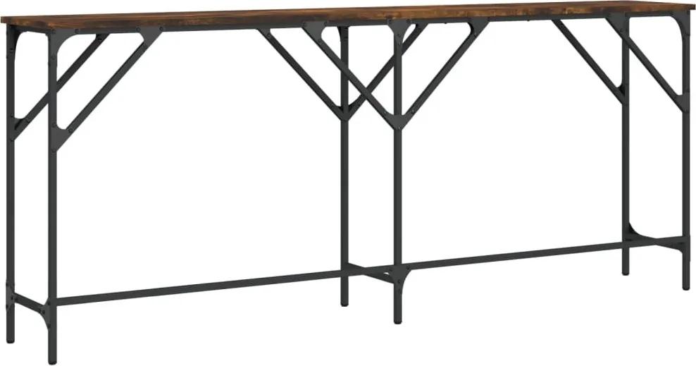 vidaXL Konzolový stolek 180 x 29 x 75 cm kompozitní dřevo [837764] Barva: dub sonoma