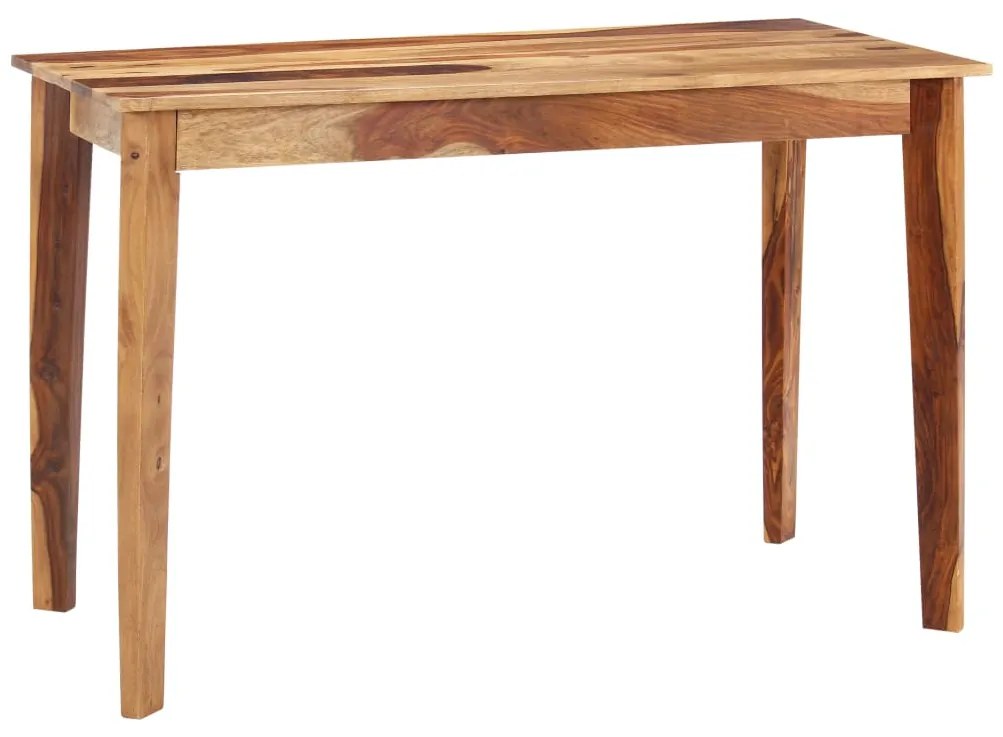 282852 vidaXL Jídelní stůl 118 x 60 x 76 cm masivní sheeshamové dřevo