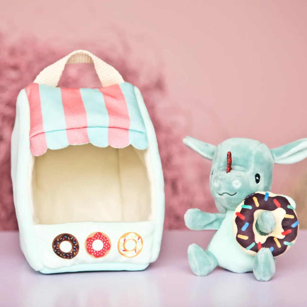 Lilliputiens - stánek s donuty dráčka Joea