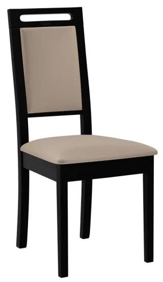 Čalouněná jídelní židle Heven XV, Barva dřeva: bílá, Potah: Hygge D20