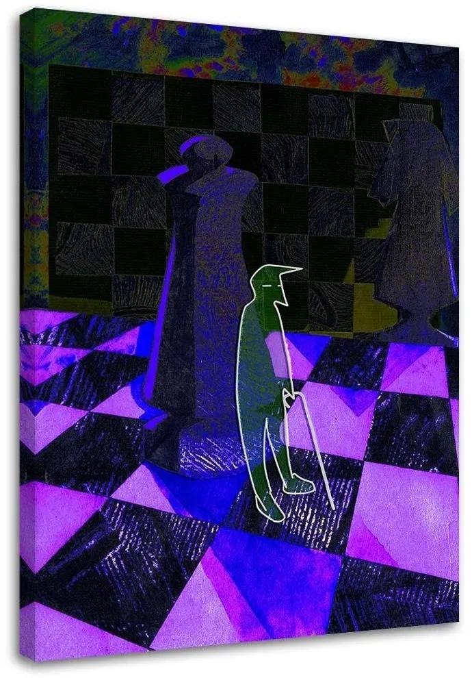 Gario Obraz na plátně Starý muž v kouzelné místnosti - Mikolaj Zabrzenski Rozměry: 40 x 60 cm