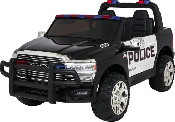 Elektrické autíčko RAM 3500 policejní černé