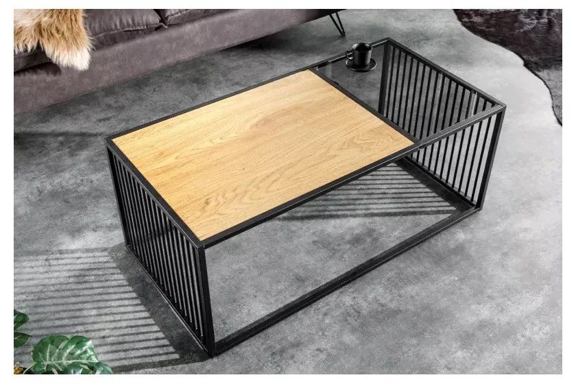 Massive home | Konferenční stolek ARCHITECTURE 100 CM dubový vzhled