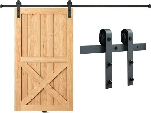 Hardwarová sada posuvných dvířek 2,4 m, 149,7 kg – 004-2,44 M