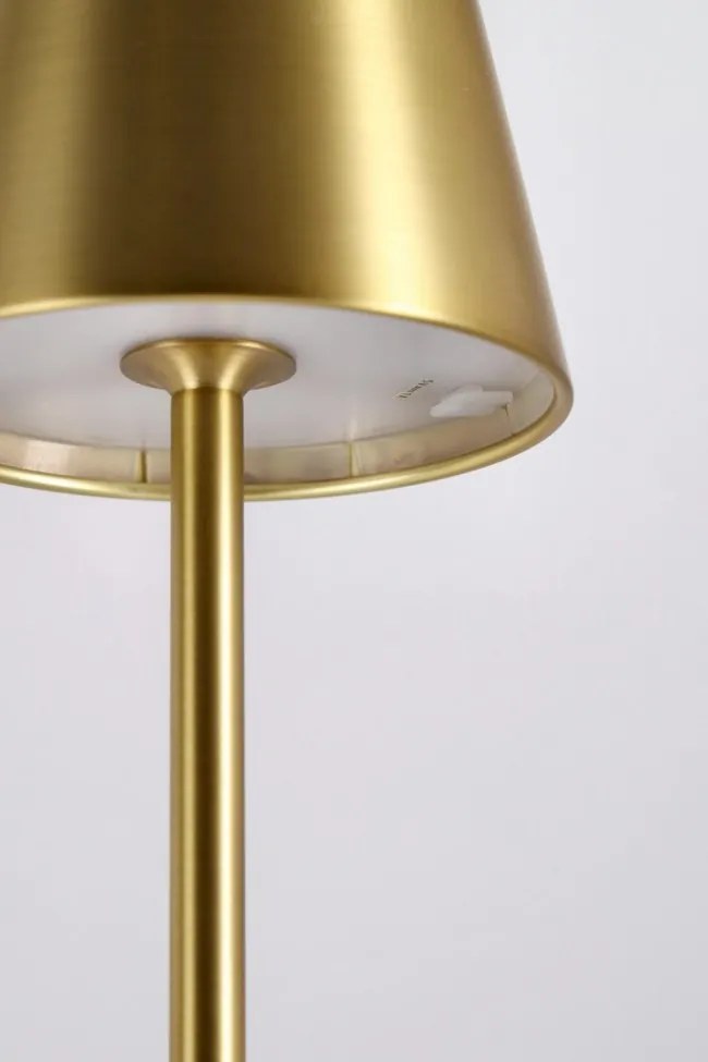 BIZZOTTO Zahradní LED lampa ETNA 115cm zlatá 0827770