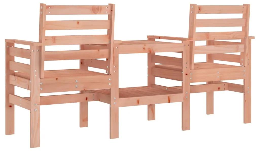 Zahradní lavice se stolkem 2místná masivní dřevo douglasky,  825161