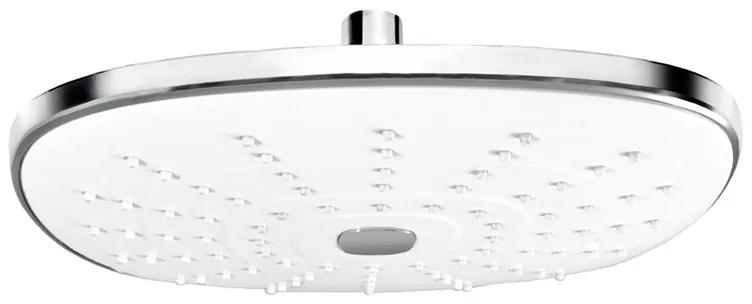 Mereo Talířová sprcha horní 240 x 240 mm s kloubem, pochromovaný plast CB485K
