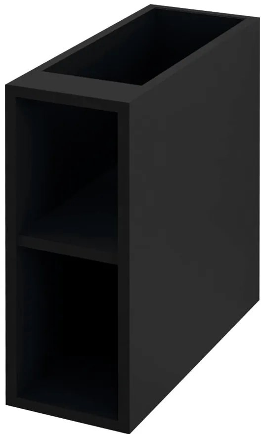 Sapho TREOS skříňka spodní policová 20x53x50,5cm, černá mat - TS021