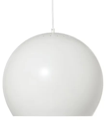 FRANDSEN - Závěsná lampa Ball, 40 cm, matná bílá