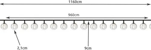 Solární girlanda 12m IP65 Gardlov 24010