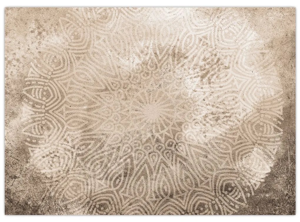 Skleněný obraz - Mandala (70x50 cm)