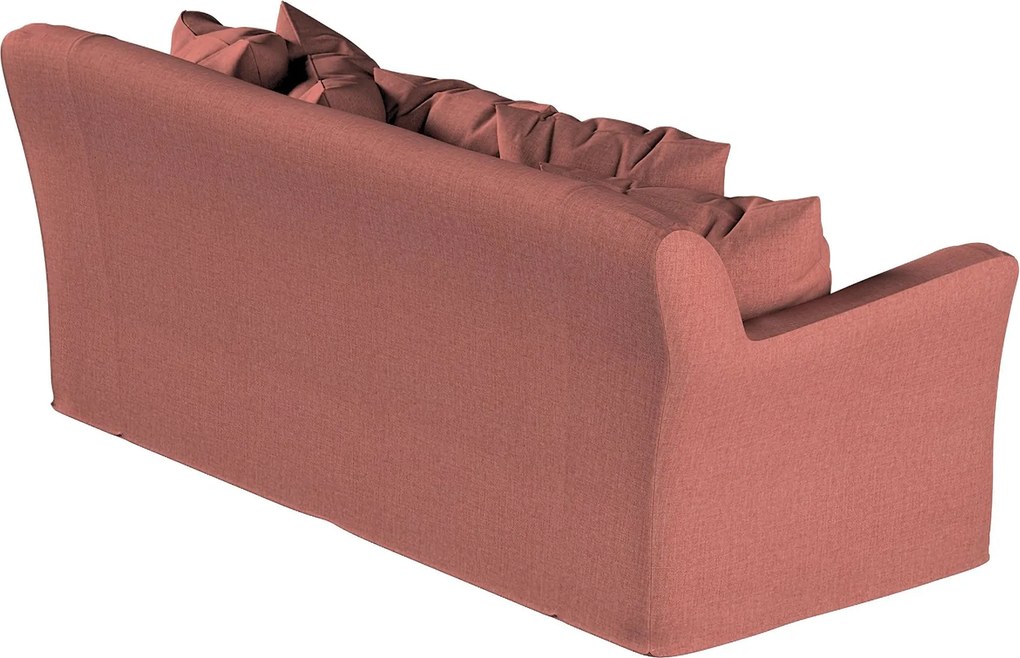 Potah na pohovku IKEA Tomelilla 3-místná nerozkládací barva hnědá látka pletený vzor