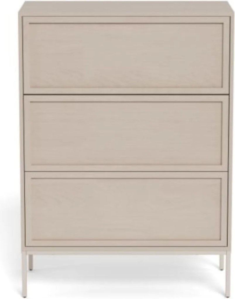 Komoda Palmdale 80 cm šedá