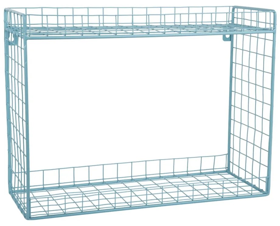 Tyrkysová patrová ocelová police 40 cm Reja – PT LIVING