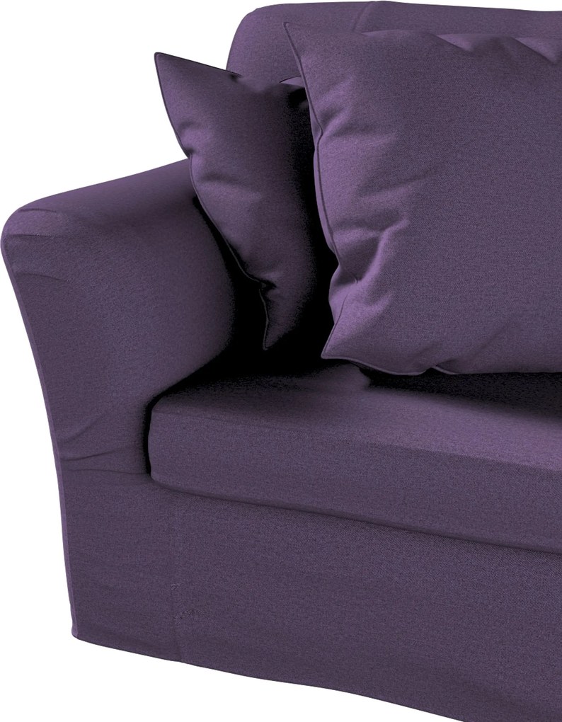 Potah na pohovku IKEA Tomelilla 2-místná nerozkládací barva fialová látka pletený vzor