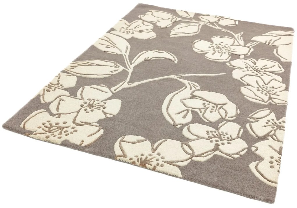 Hnědý koberec Blondie Devore Taupe Rozměry: 200x300 cm