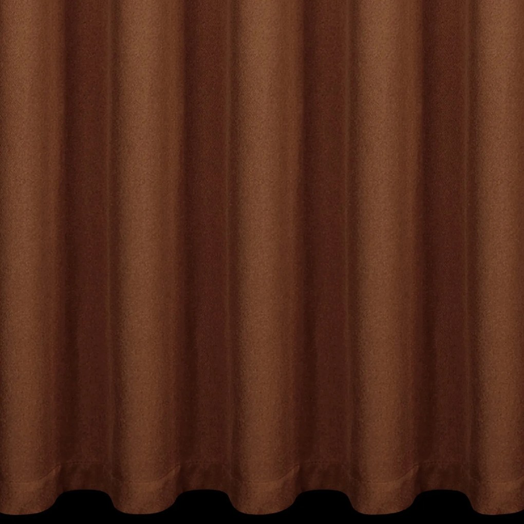ZÁVĚS NA PÁSCE OLENA 140X270 CM REZAVÝ