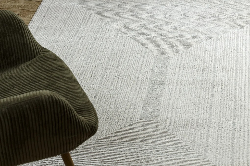 Dywany Łuszczów, Kusový koberec Balance 8788 cream, 160x220, bílá, ložnice
