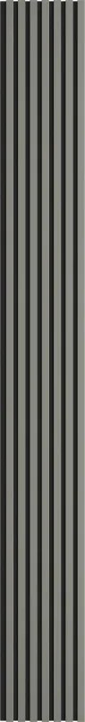 Mexen Lam-F akustické stěnové lamely 275 x 31,5 cm, plsť 6 mm, Šedá Mat - S105-275317-2812-052