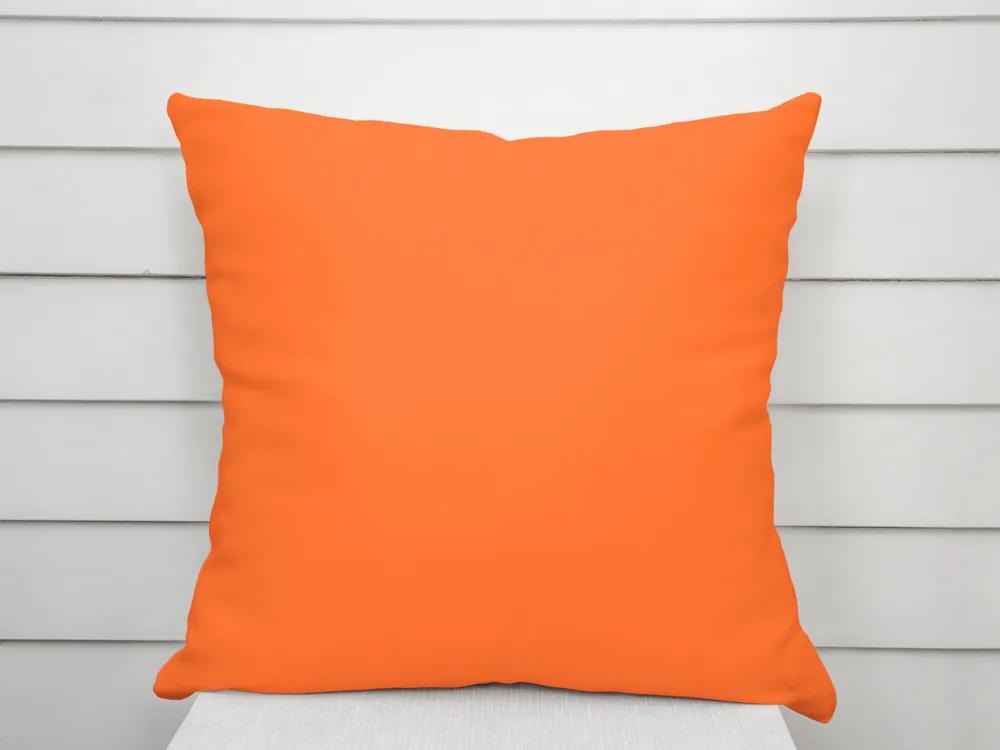 Biante Dekorační povlak na polštář Rongo RG-035 Oranžový 35 x 45 cm